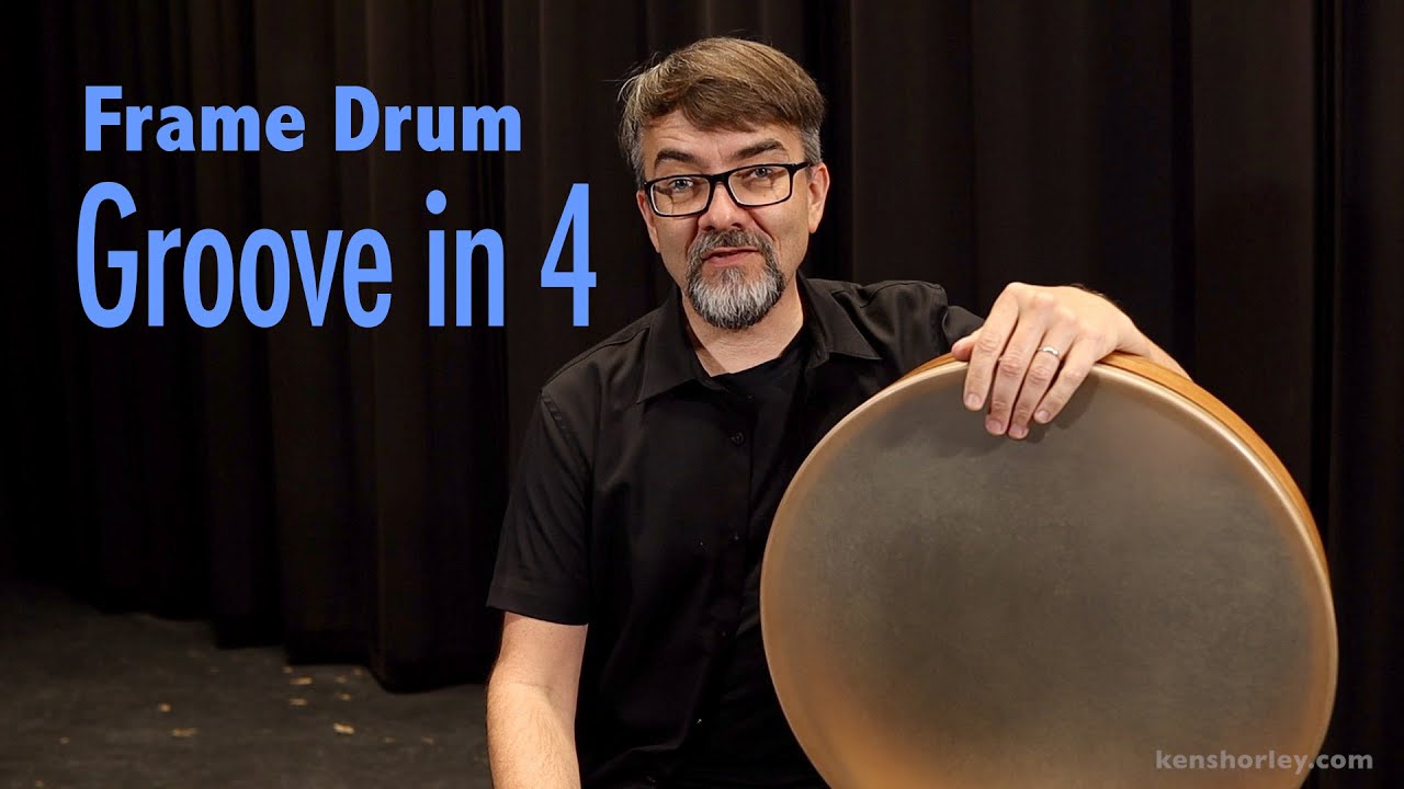 Frame Drum Groove in 4 (Workout Tutorial - 1 of 4) - YouTube