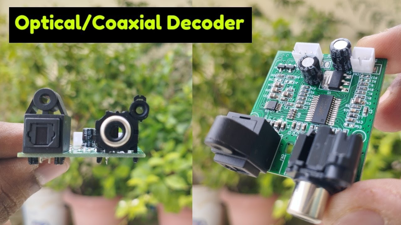 DAC Optical | Coaxial | Decoder | 5 VDC | Single Supply | GKS Info Tech ...