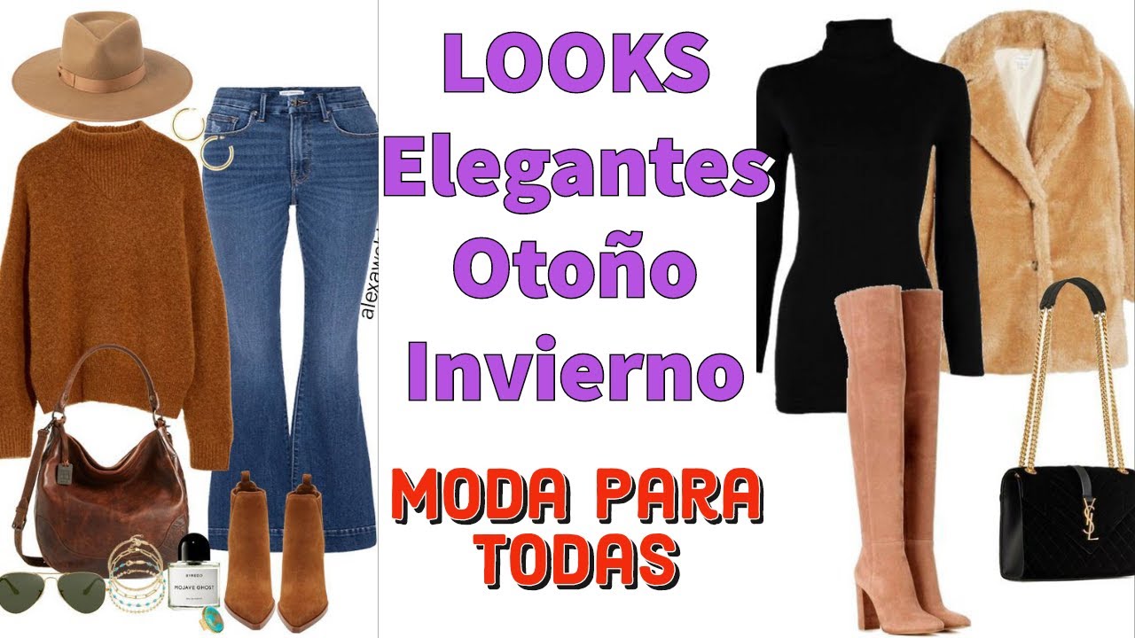 LOOKS Y COMBINACIONES ELEGANTES DE MODA OTOÑO INVIERNO 2022/23 ...