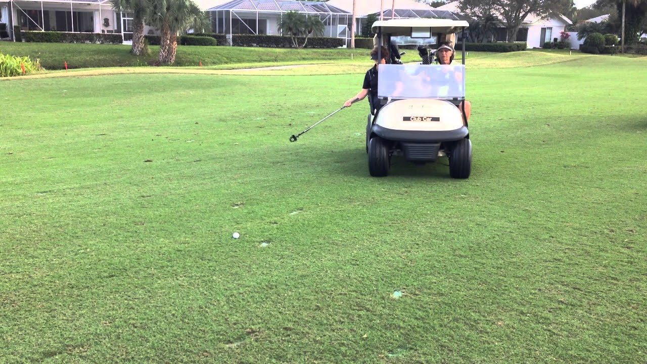Gator Clamp Ball Retriever In Action Part 2 - YouTube