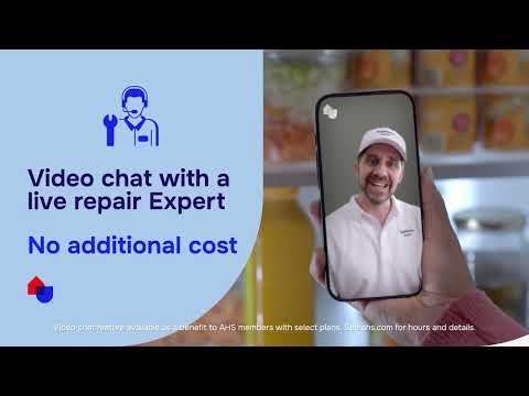 Home repair help with video chat (:30) | American Home Shield®