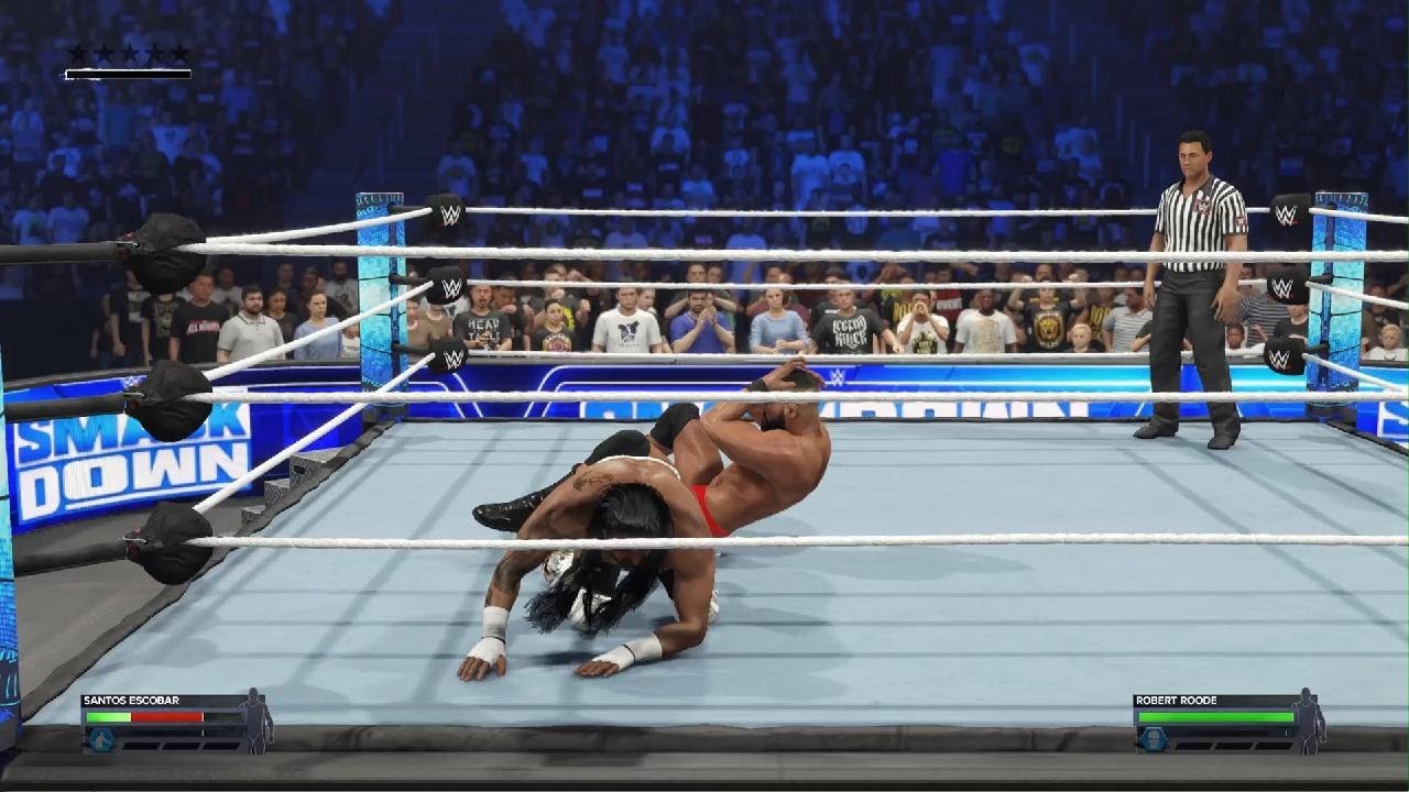 Robert roode vs Santos escobar - YouTube