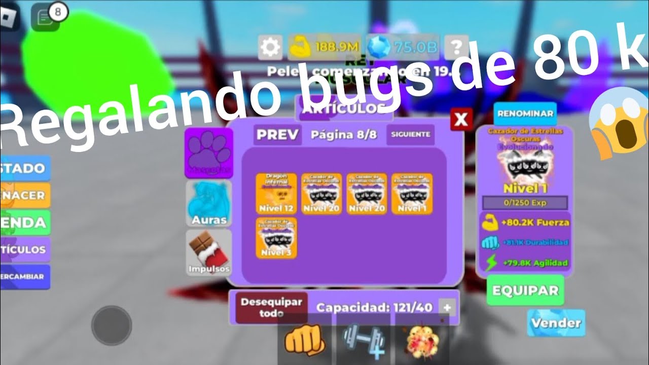 estoy de vuelta y regalando bugs de 80 k a personas👀 parte 2 - YouTube