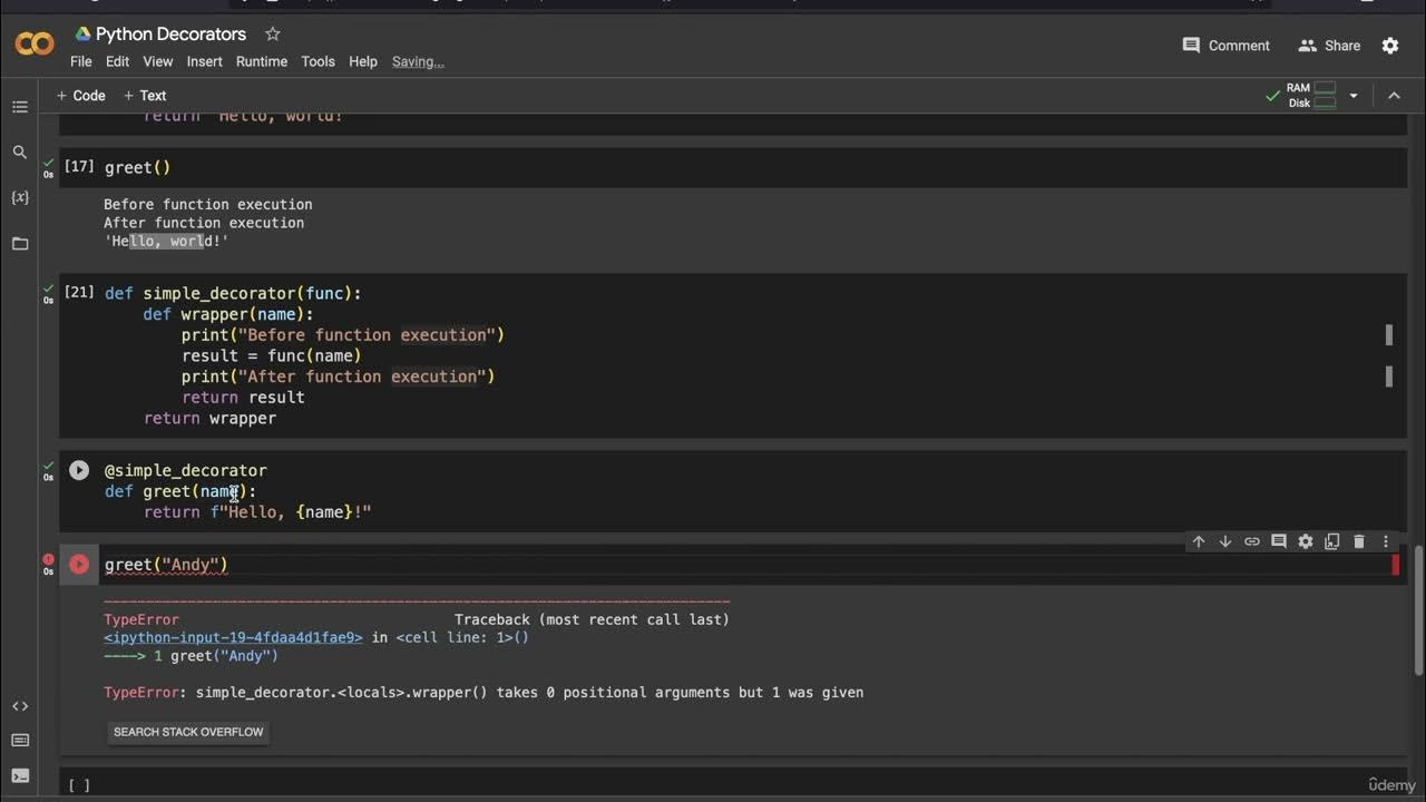 17. Decorating Parameterized Functions - YouTube