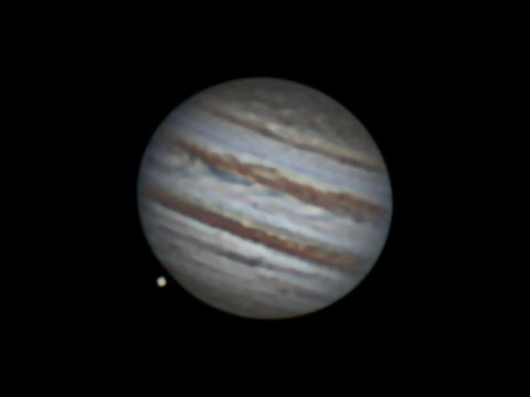 Star Party - Live view through my telescope of Jupiter & M42 16th ...