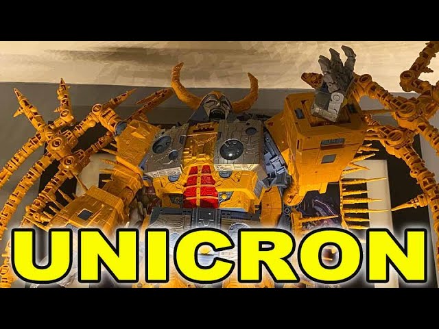 Transformers 4 Unicron Rivelato United Geocron And Galvatron Core