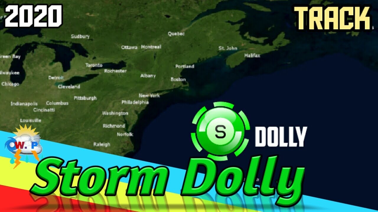 🌀The Track of tropical storm dolly 2020 🌀 - YouTube