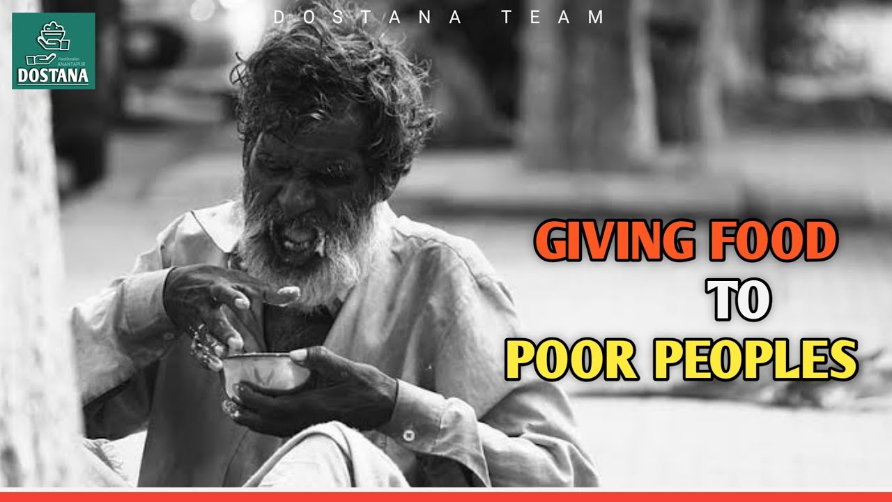 Giving Food To Poor People's 🙏 - YouTube