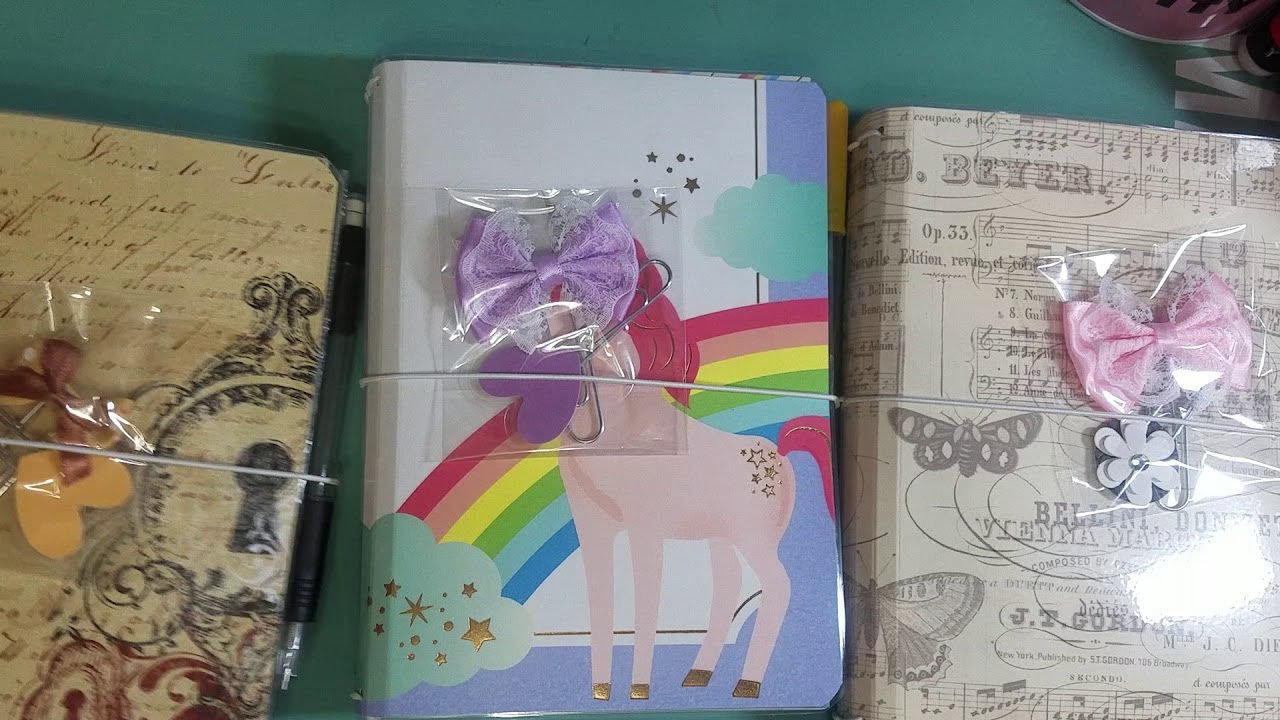 Project share: b6 laminated travelers notebooks - YouTube