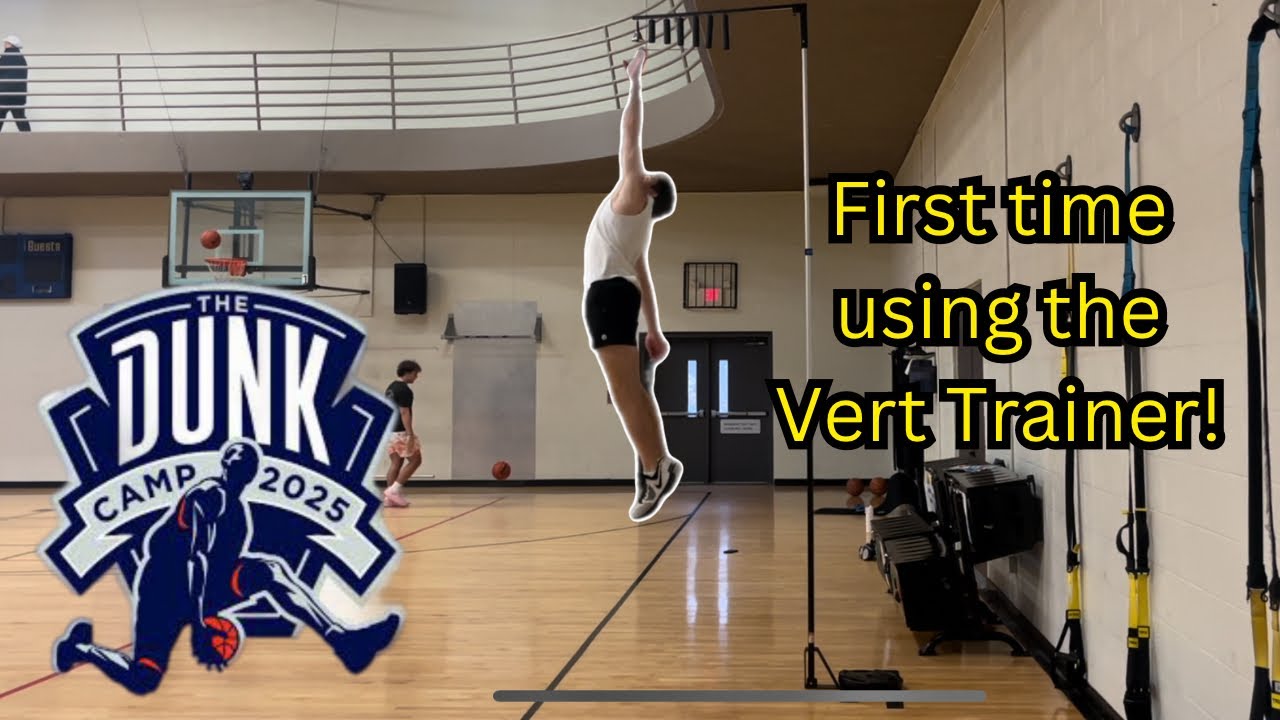 Testing my vertical with the Vert Trainer! - YouTube