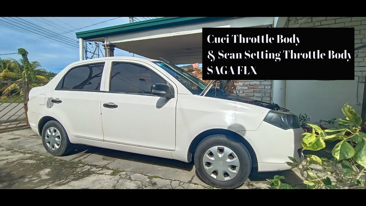 Cuci Throttle Body dan Scan Setting throttle body SAGA FLX - YouTube