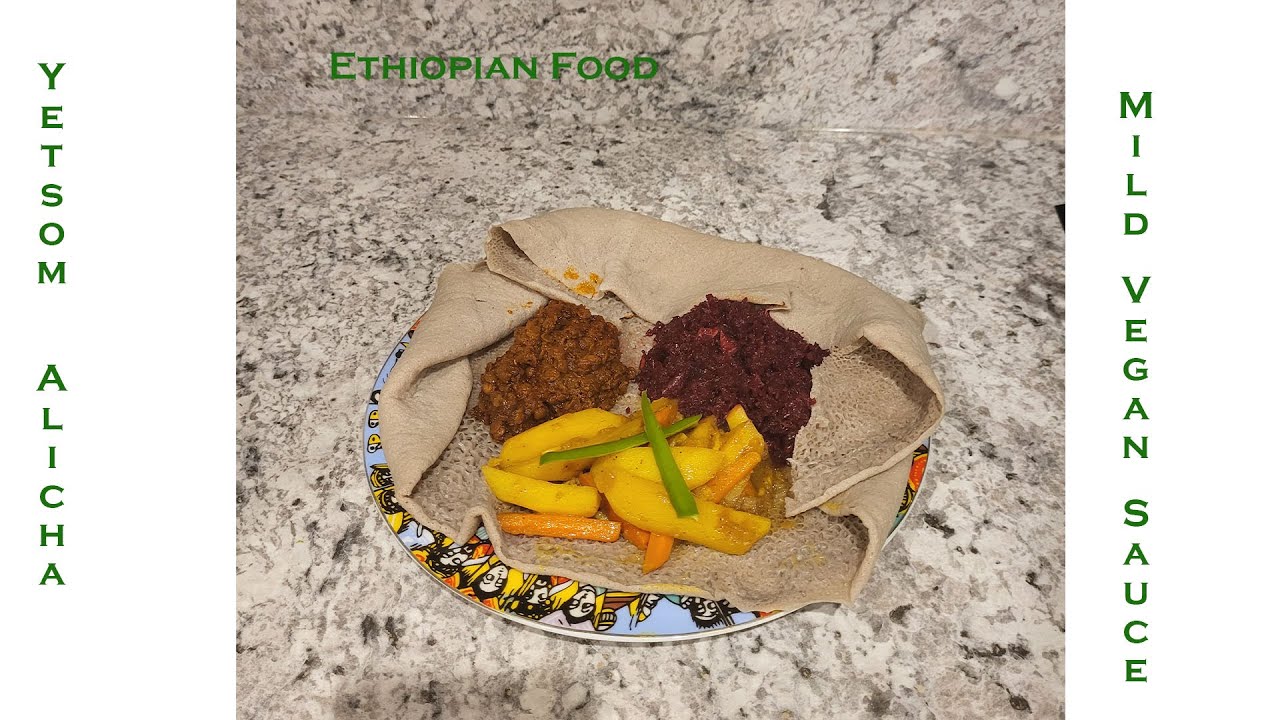 Yetsom Alicha/ Vegan Food/ beetroot-carrot-potato Sauce - YouTube
