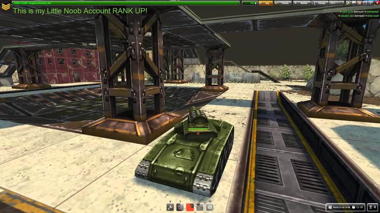 Tanki Online RANK UP Video! - YouTube