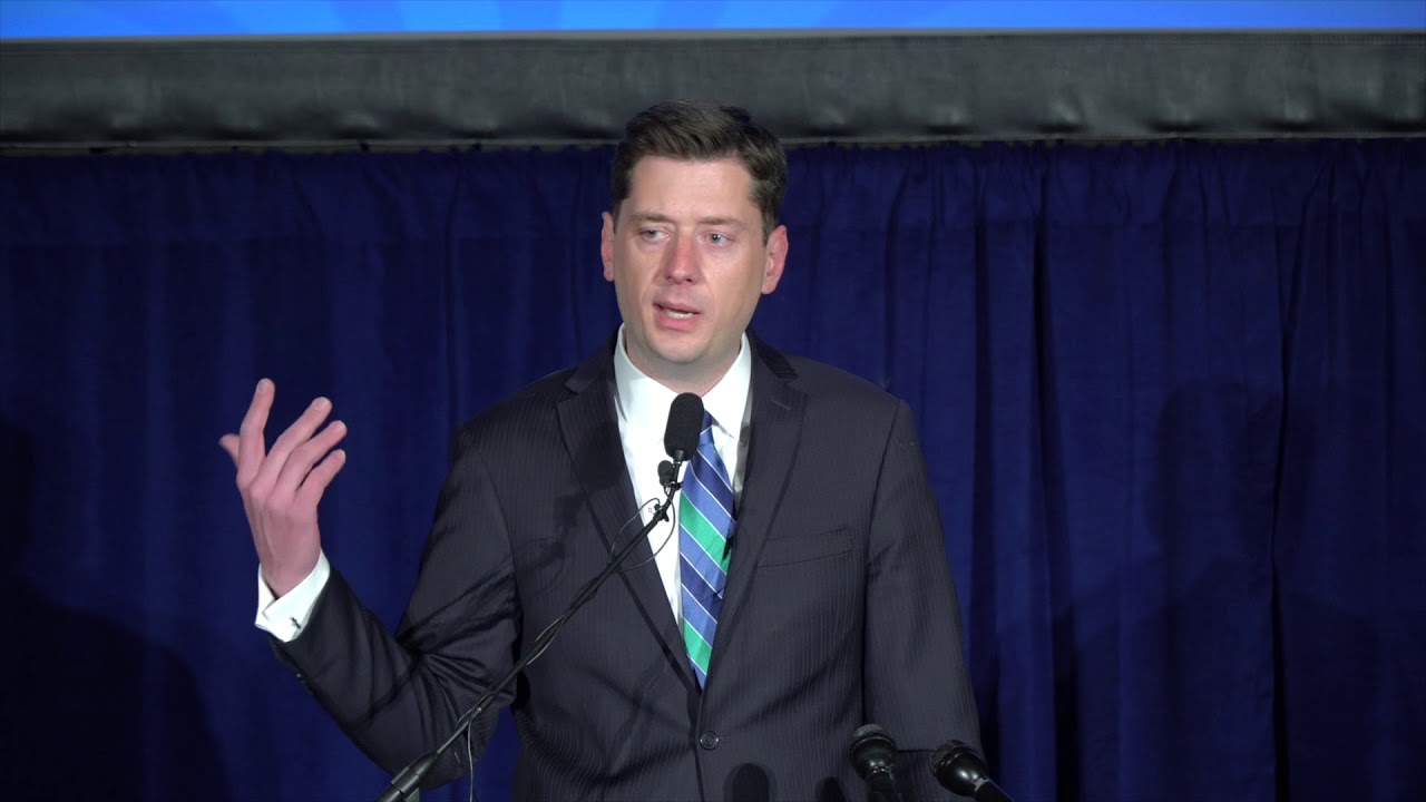Sen. David Holt's acceptance speech as OKC's next mayor - YouTube