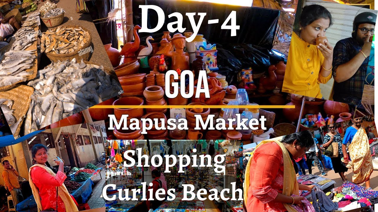 Goa Tour 2022 |గోవా లో ఇంత పెద్ద Market😱! |Tasting Goan Breakfast|Goa ...