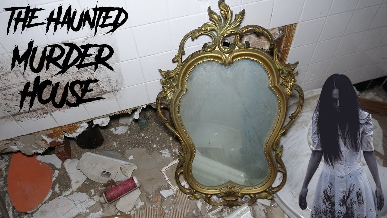 THE HAUNTED MURDER HOUSE | A WOMAN WAS SHOT HERE BY A MAN | SHE WAS IN ...