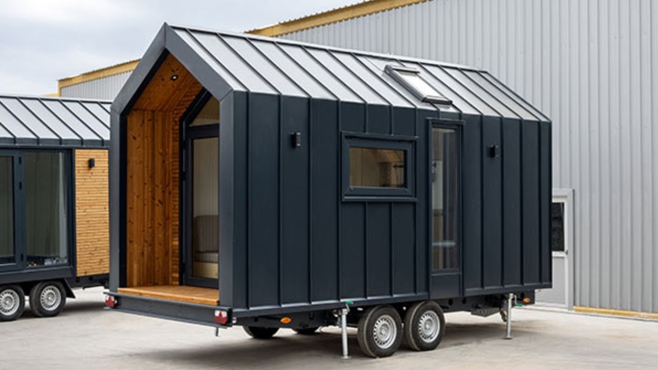A Really Micro Mobile Tiny House Built for Adventure! (Compact Size ...