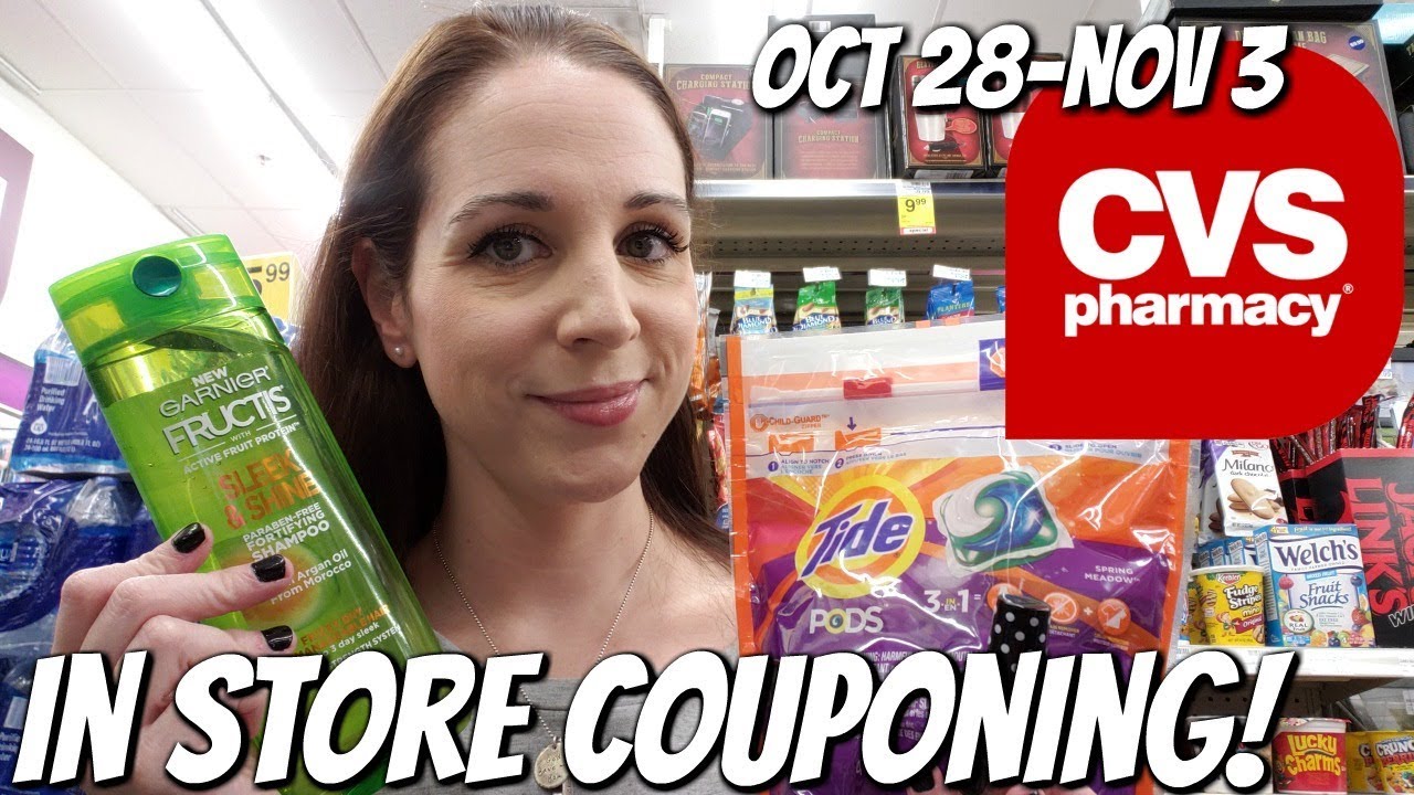 CVS IN STORE COUPONING 10/28/18-11/3/18 76 CENT TIDE PODS/TONS OF ...