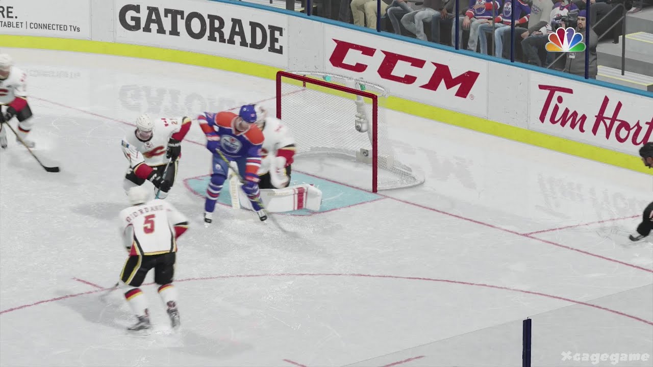 NHL 17 Gameplay - Calgary Flames vs Edmonton Oilers - YouTube
