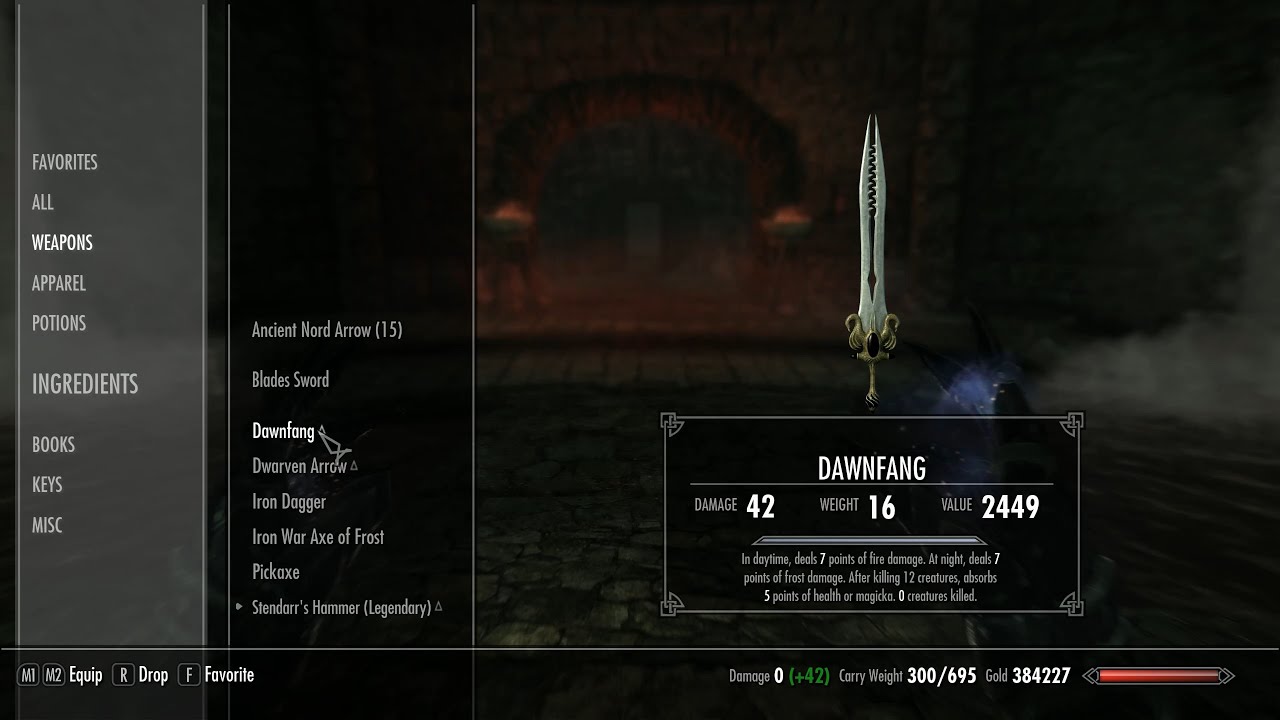 Skyrim AE Legendary Difficulty Ep 190 A Soul Divided Dawnfang ...