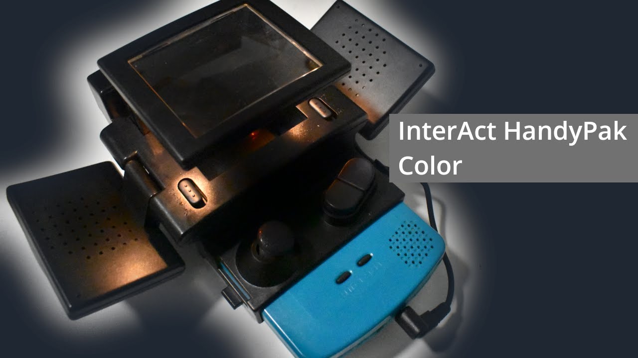 InterAct HandyPak Color - Game Boy Color mit Spoiler - YouTube
