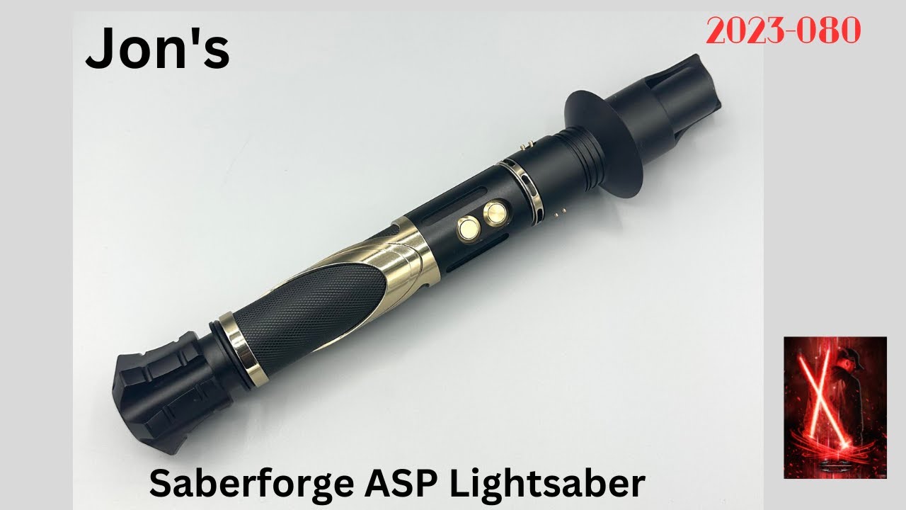 Jon's Saberforge ASP Neopixel Lightsaber with Proffie - YouTube