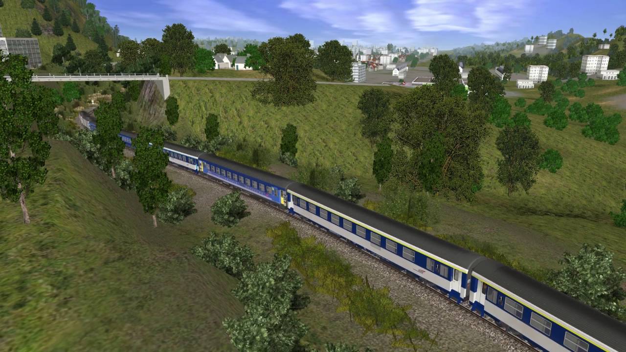 Trainz Simulator 2012 - BB75300 Carmillon sur La Ligne Des Alpes - YouTube