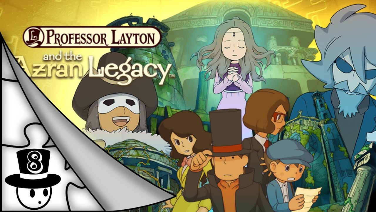 Professor Layton and the Azran Legacy (2013) | 3DS | Full Playthrough ...