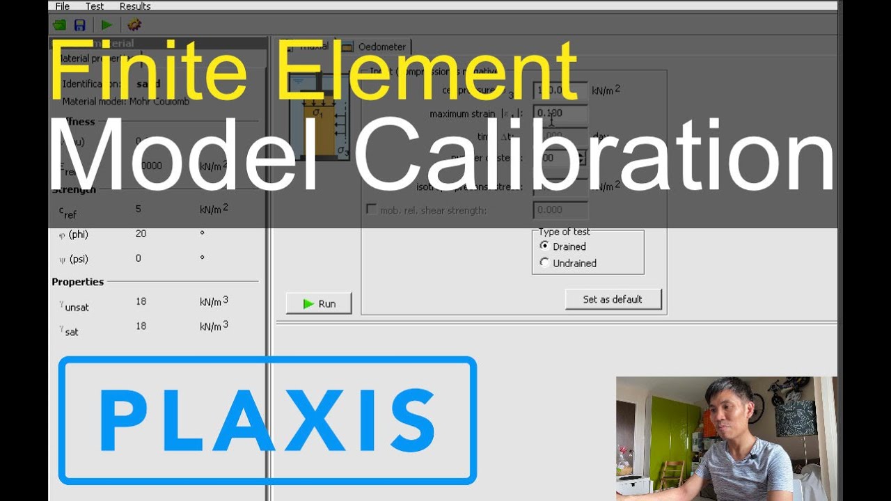 PLAXIS: Model Calibration - YouTube
