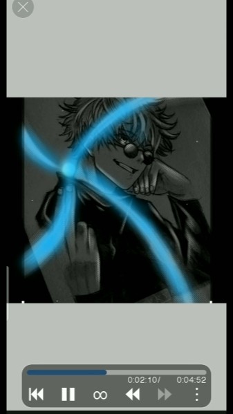 my best glow drawing gojo drawing best glow art - YouTube