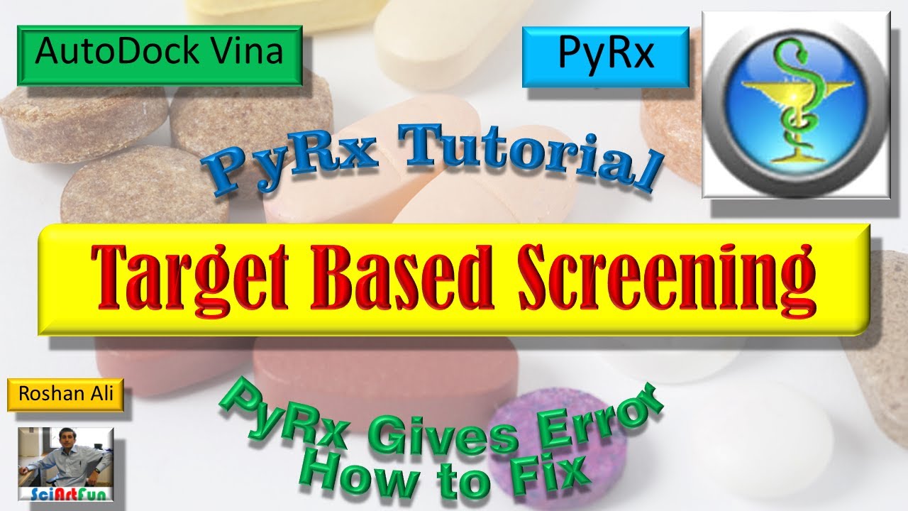 Virtual Screening | Target Based Virtual Screening Using PyRx - Vina ...