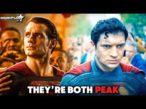 BOTH SUPERMEN ARE PEAK; YALL JUST LAME