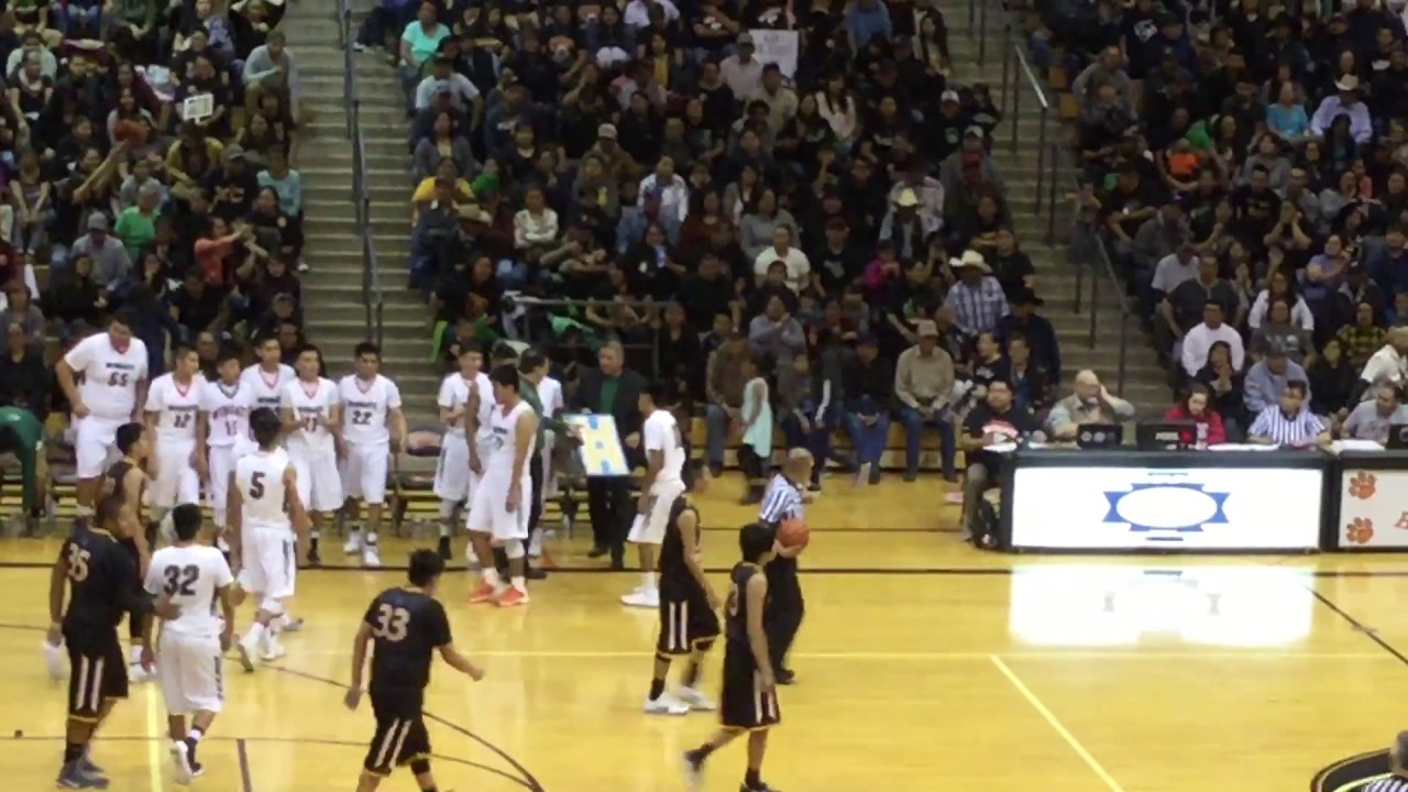 2017 Class 1-4A District Championship Wingate Bears Vs Navajo Prep ...