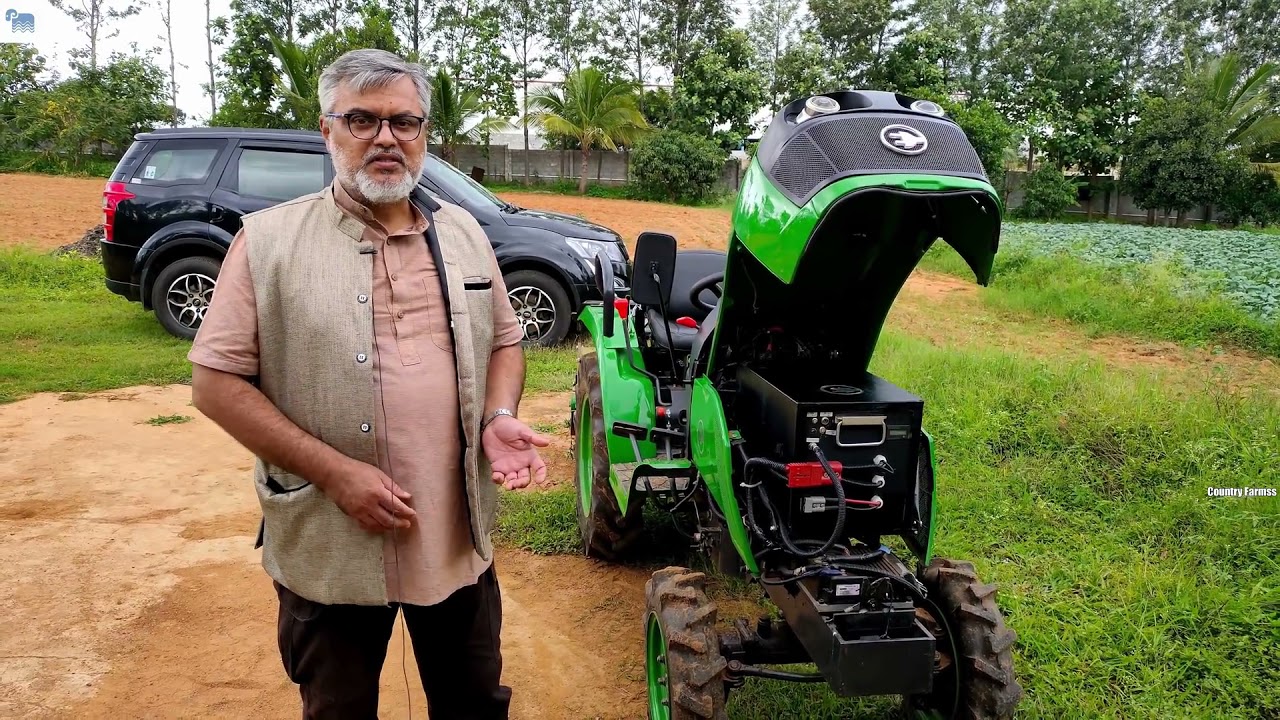 75 Kms mileage electric tractor / celestial E mobility / mini tractor ...
