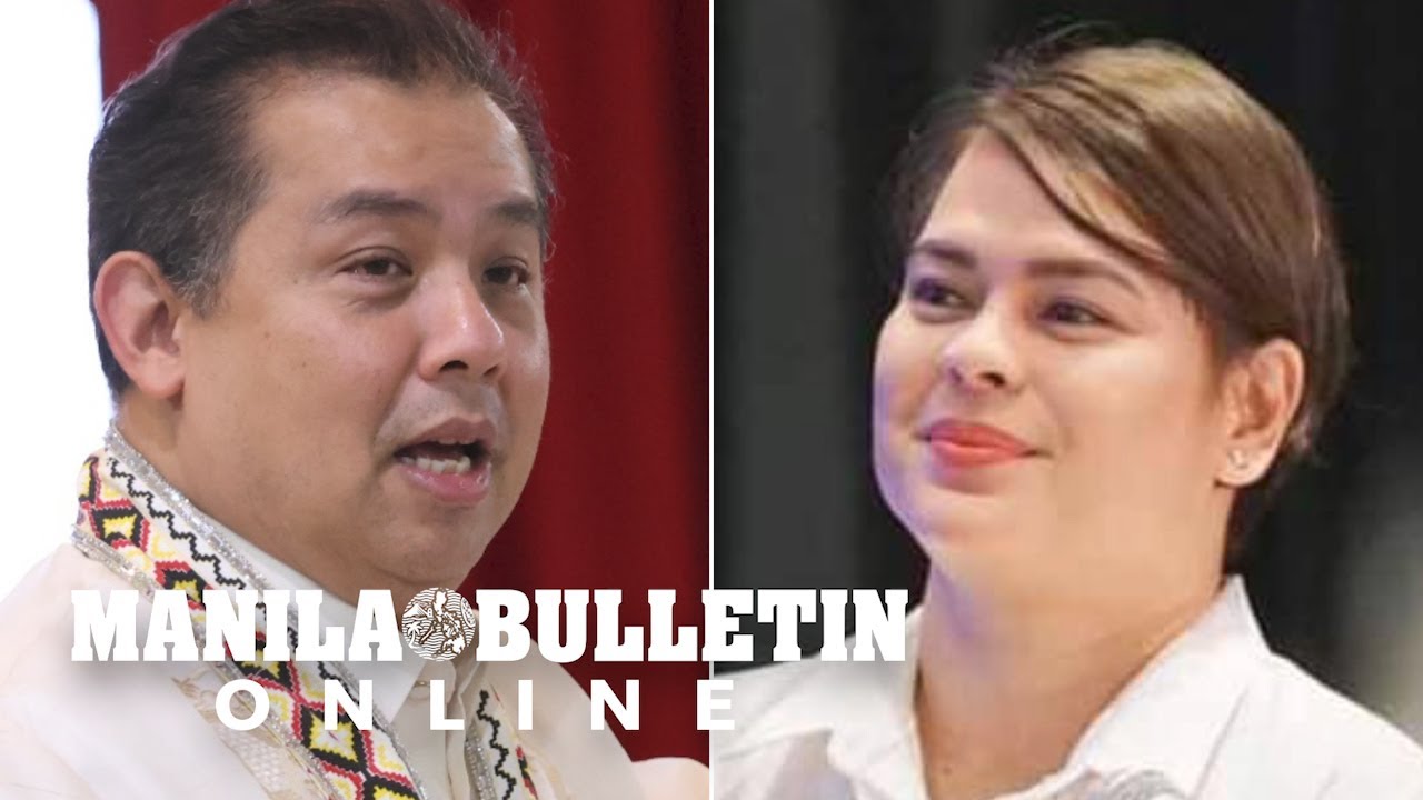 Romualdez Says Hes One With Vp Duterte On Confidential Intel Funds