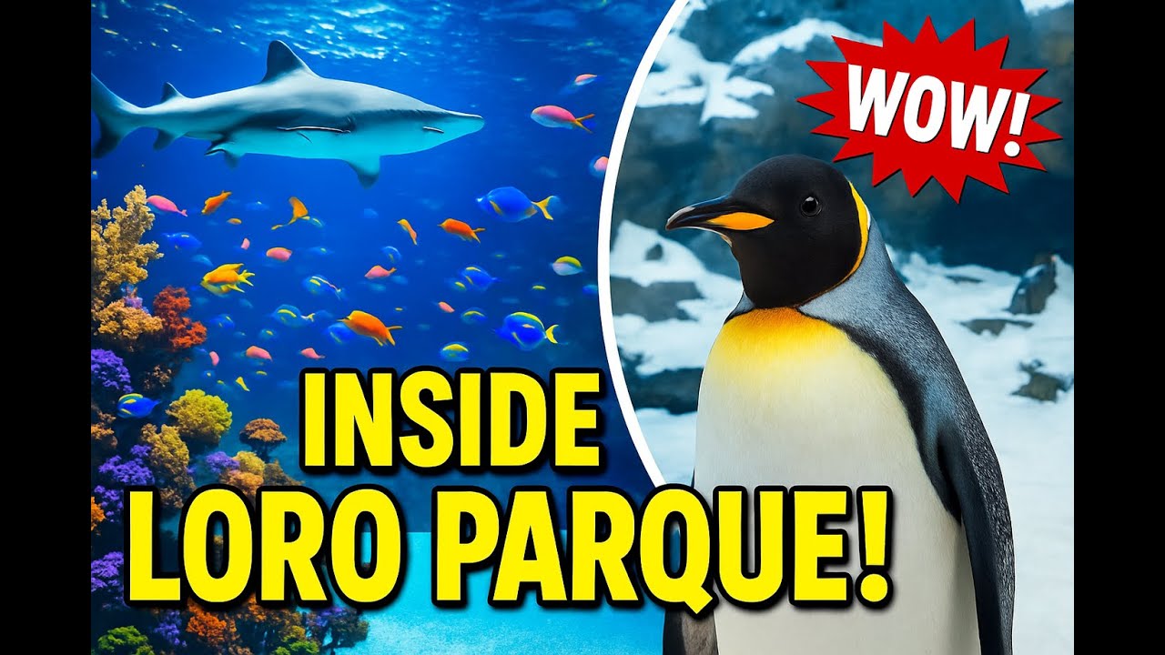 The Beauty of Loro Parque’s Aquarium | Fish, Penguins & Ocean Life ...