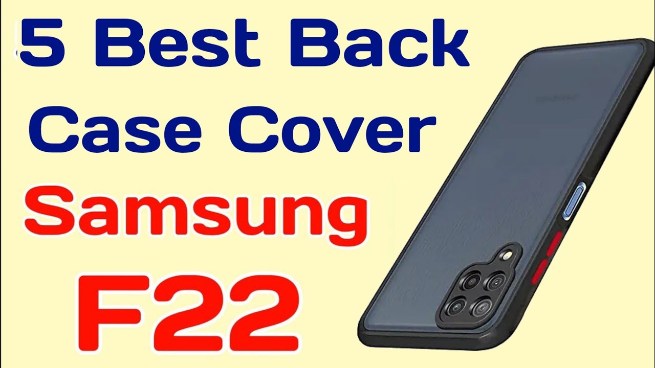 Samsung F22 back cover || Samsung F22 Back Case - YouTube