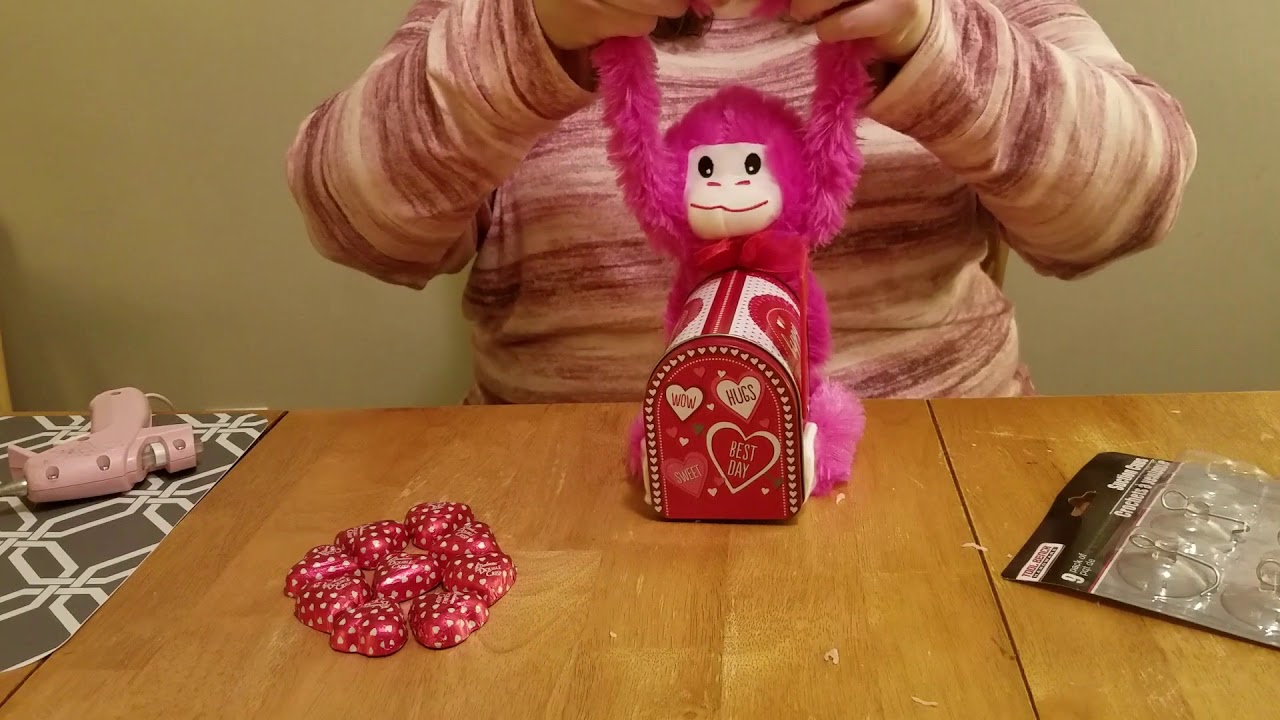 You've Got Mail Valentine's Day Monkey Mailbox || Dollar Tree DIY - YouTube