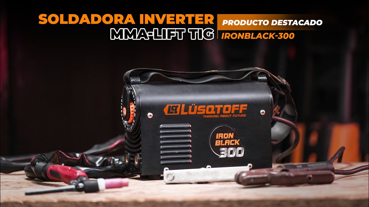 IRONBLACK-300 | Soldadora Inverter MMA - YouTube