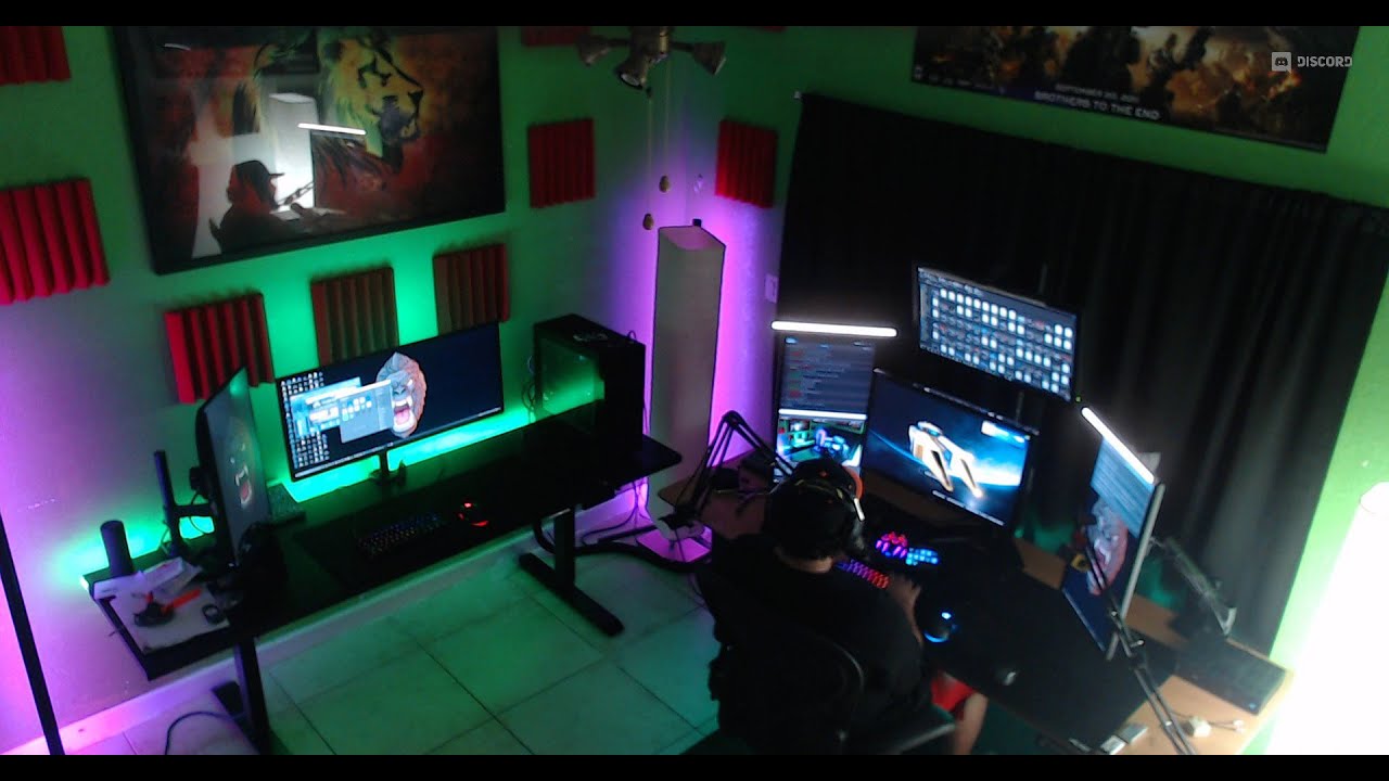 streaming from new stream room! where you at! still under construction ...