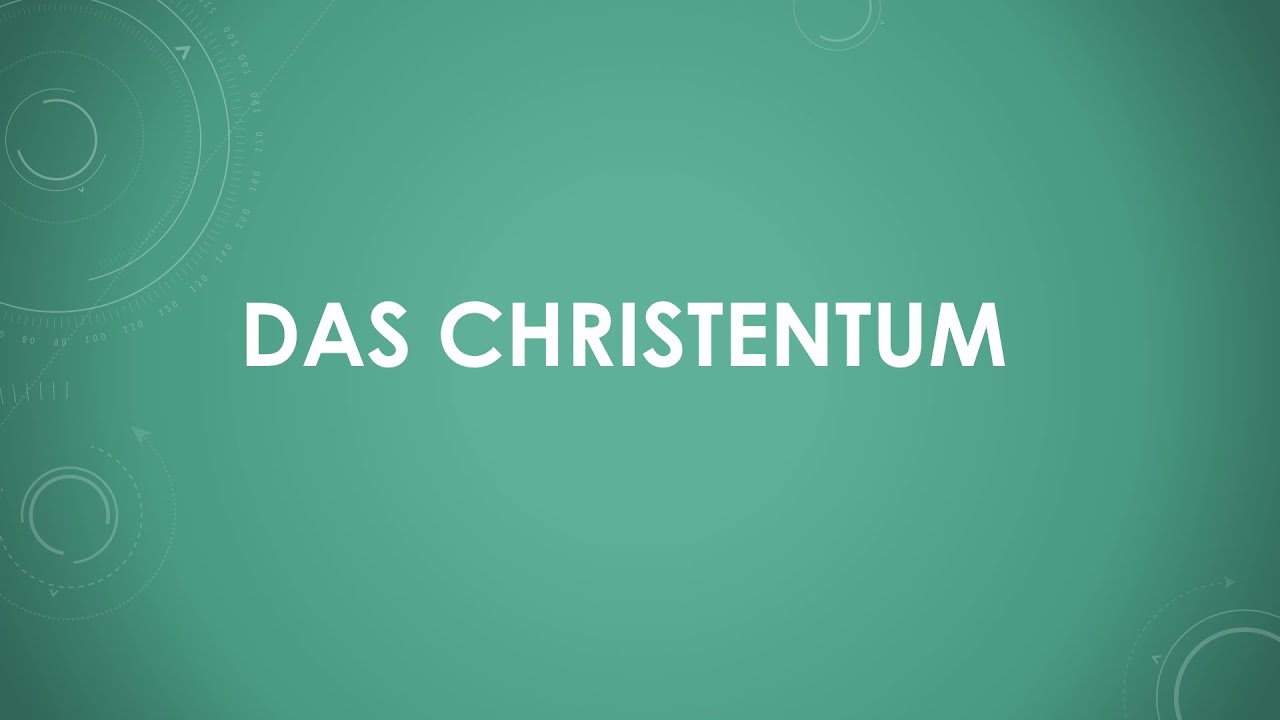 Das Christentum - YouTube