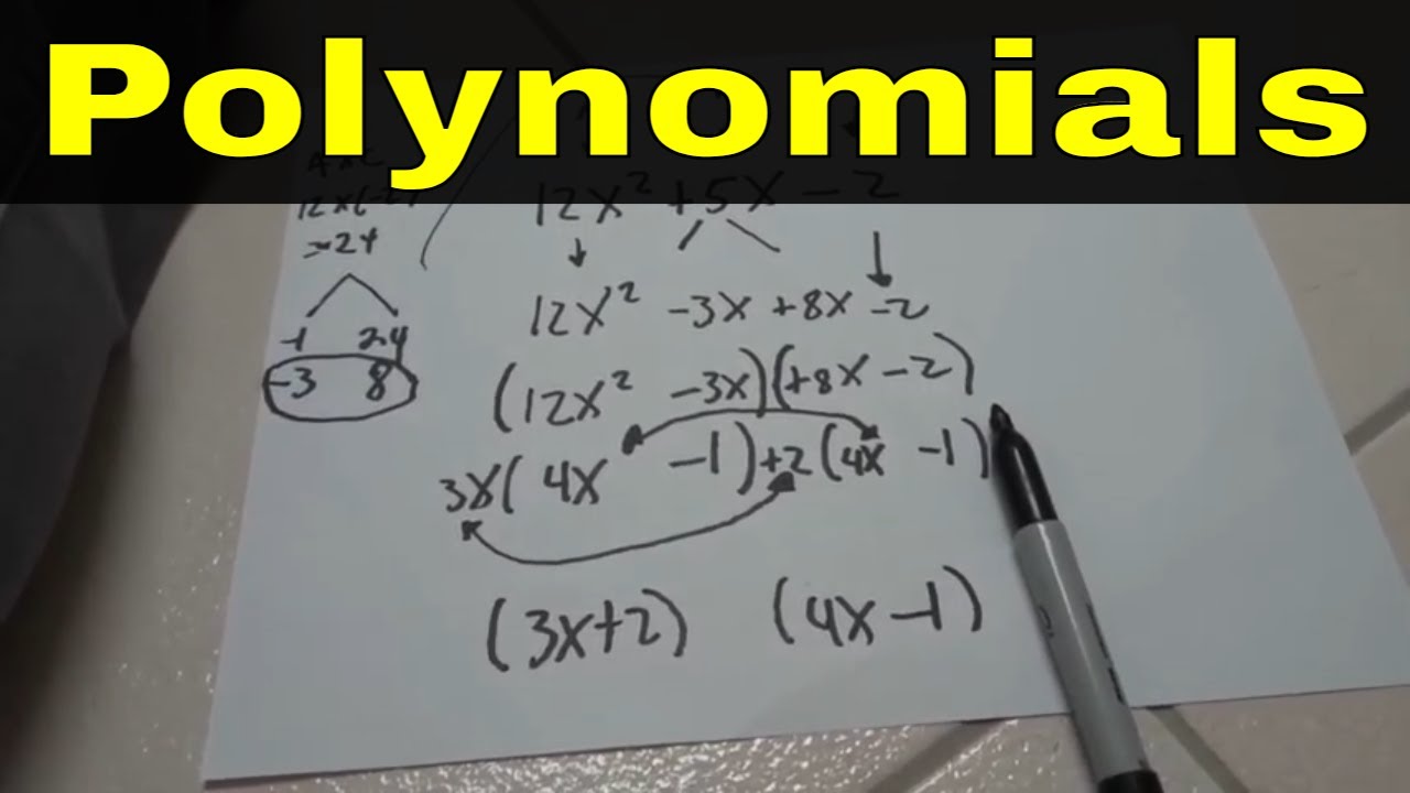 How To Factor Polynomials Easiest Way Math Tutorial YouTube how-to-factor-polynomials-easiest-way-math-tutorial-youtube