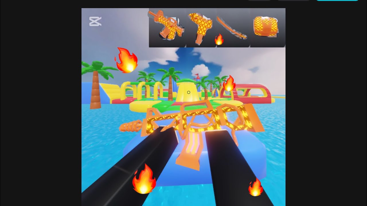Roblox rivals fire loadout - YouTube