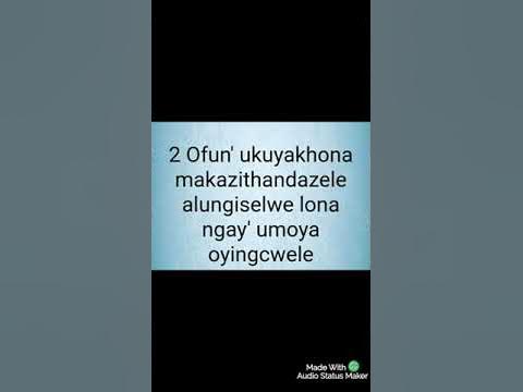 OFUNA UKUYAKHONA @khulefresh1512 - YouTube
