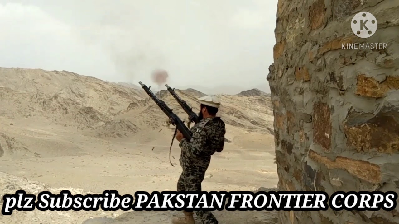 Pakistan Frontier Corps Firing Demo video #Shorts - YouTube