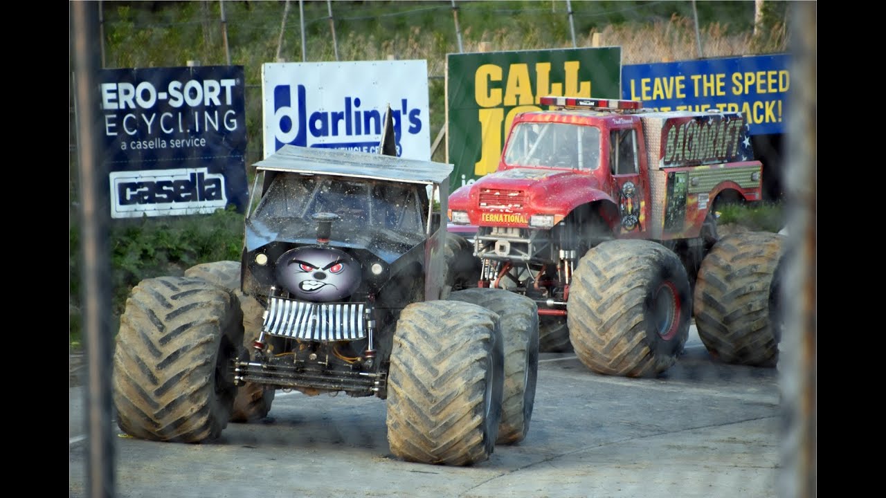 MONSTER TRUCK SHOW BANGOR, ME - YouTube