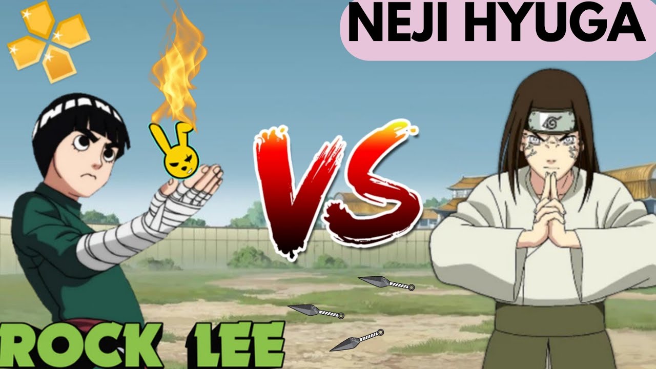 The Epic Showdown: Rock Lee vs Neji - Can Taijutsu 🥋 Match the Power of ...