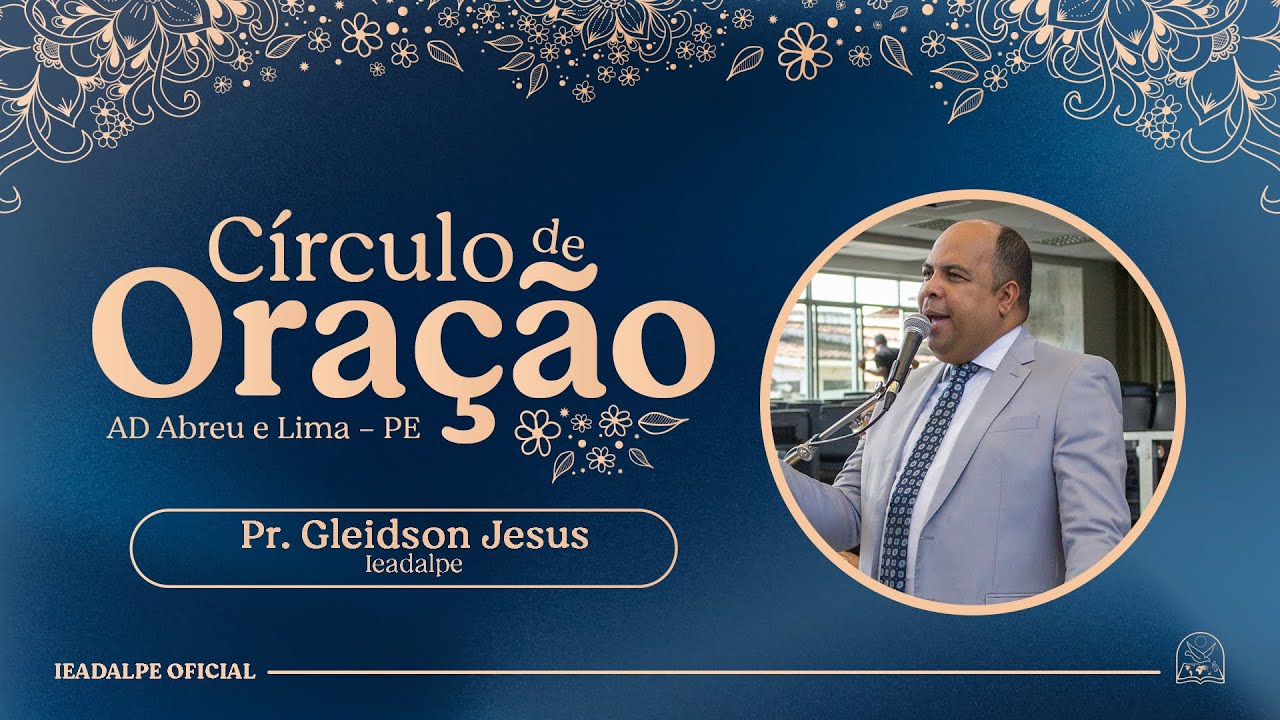 Pr. Gleidson de Jesus - Círculo de Oração - 21/08/2025. - YouTube