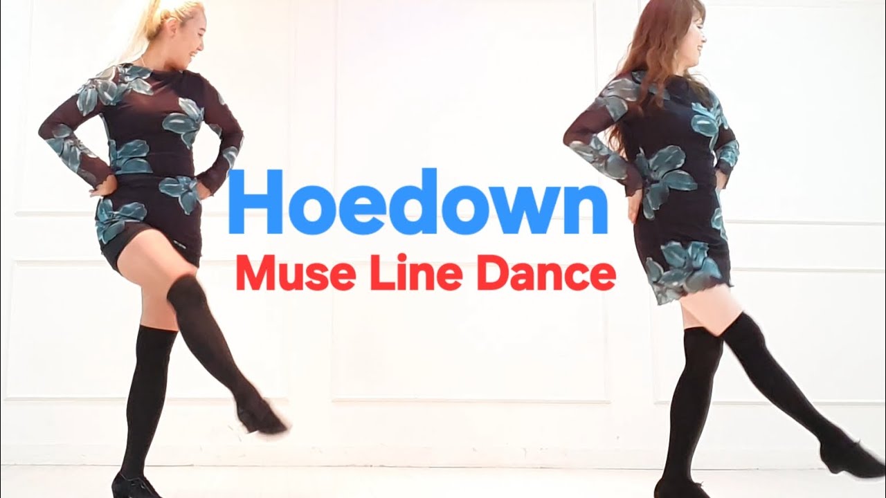 💞Hoedown Line dance| Absolute Beginner| Muse Line dance - YouTube