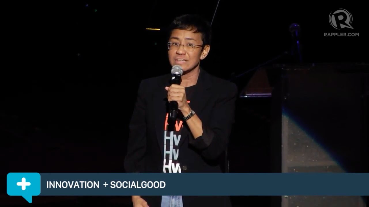 Social Good Summit 2015: Welcome remarks by Maria Ressa, CEO, Rappler ...